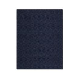 Tchibo - Jacquard-Tischdecke - dunkelblau