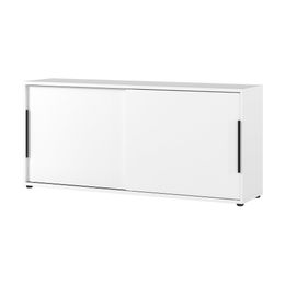 Tchibo - Schiebet&uuml;renschrank &raquo;Kopenhagen&laquo; - 160x40x74cm - wei&szlig; - Holz