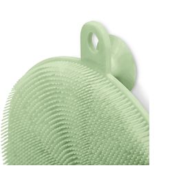 Tchibo - 2 Silikon-Abwaschpads - dunkelgr&uuml;n