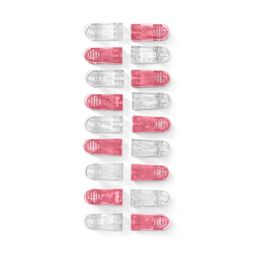 Tchibo - 20 Stoffklammern - ros&eacute;