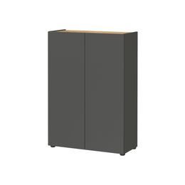 Tchibo - Schuhschrank &raquo;Alviano&laquo; - 74x33x105cm - braun - Holz / Kunststoff