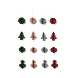 Tchibo - Weihnachtsbaumschmuck - dunkelgr&uuml;n