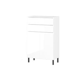 Tchibo - Kommode &raquo;Salinas&laquo; - 60x34x97cm - wei&szlig; - Holz