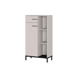 Tchibo - Aktenschrank &raquo;Rovigo&laquo; - 64x34x120cm - schwarz - Holz / Metall