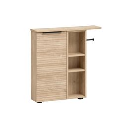 Tchibo - Nischenschrank &raquo;Mads&laquo; - 71x17x74cm - schwarz - Papier / Metall / Kunststoff