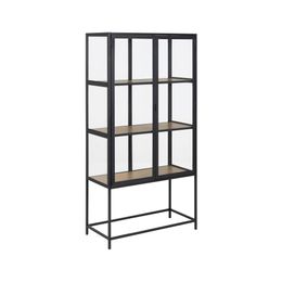 Tchibo - Vitrine - 77x35x150cm - schwarz -