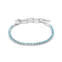 Tchibo - Tennisarmband mit Paperlinkkette - silber