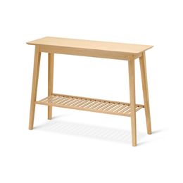 Tchibo - Konsole mit 2 Ablagen aus Eschenholz - 100x35x75cm - braun -