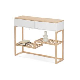 Tchibo - Konsole mit Schubladen - 100x30x81cm - braun -