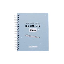 Tchibo - Wochenplaner &raquo;Ich hab nen Plan&laquo; - hellblau