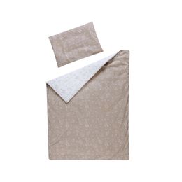 Tchibo - Schardt Wende-Bettw&auml;sche &raquo;Origami Beige&laquo; - beige