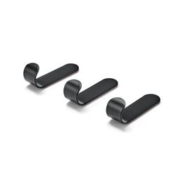 Tchibo - 3 Haken - schwarz
