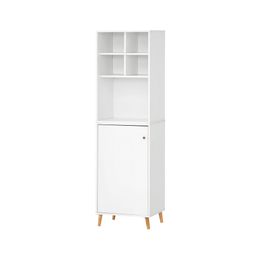Tchibo - 3-teiliges B&uuml;rom&ouml;bel-Set &raquo;Serie 500&laquo; - 50,9x41x92,6cm - braun - Holz / Metall / Holz