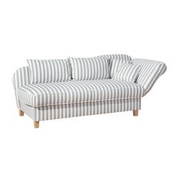 Tchibo - Recamiere &raquo;Saturn&laquo; mit Stauraum - 200x88x82cm - hellgrau -