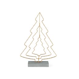 Tchibo - 3-in-1-LED-Tanne - grau