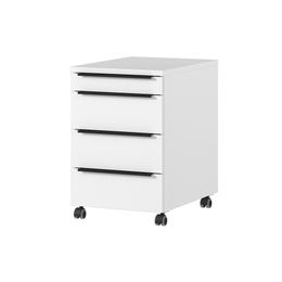 Tchibo - Rollcontainer &raquo;Kopenhagen&laquo; - 42x60x63cm - wei&szlig; - Holz