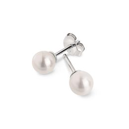 Tchibo - 925 Silber Ohrstecker mit Muschelkernperle - silber