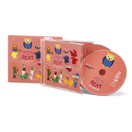 Tchibo - Doppel-CD "Eule findet den Beat &ndash; auf Europatour" - koralle