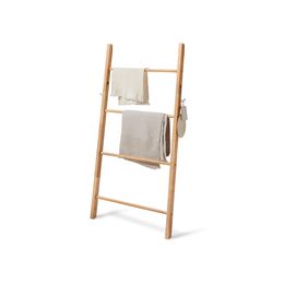 Tchibo - Handtuchleiter - 68x27,5x137cm - silber - Holz / Edelstahl