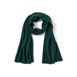 Tchibo - Cashmere-Strickschal - dunkelgr&uuml;n