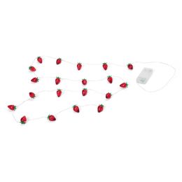 Tchibo - LED-Microlichterkette &raquo;Erdbeere&laquo; - silber