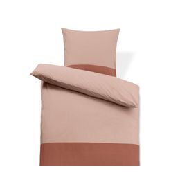 Tchibo - Premium-Baumwoll-Bettw&auml;sche - dunkelrosa