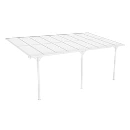Tchibo - Terrassen&uuml;berdachung - 556x300x270cm - wei&szlig; - Aluminium