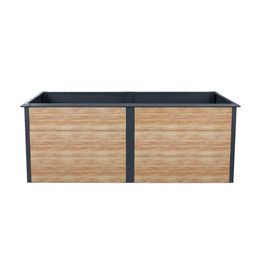 Tchibo - Hochbeet Schneckenschutz - 200x100x77cm - anthrazit - Stahl