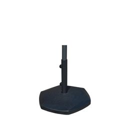 Leco Beton-Sonnenschirmst&auml;nder mit 2 Rollen* - 54x54x11cm - schwarz -