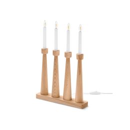 Tchibo - LED-Kerzenleuchter - 30,5x6,5x40,5cm - wei&szlig; -