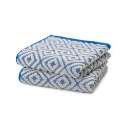 Tchibo - 2 Jacquard-Handt&uuml;cher - creme
