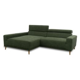 Domo Sofa &raquo;Malm&ouml;&laquo; - 248x172x72cm - braun -