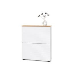 Tchibo - Schuhkipper mit 2 F&auml;chern - 70x20x81,5cm - braun -