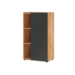 Tchibo - Kleiner Aktenschrank &raquo;Olvera&laquo; - 62x41x111cm - braun - Holz / Holz