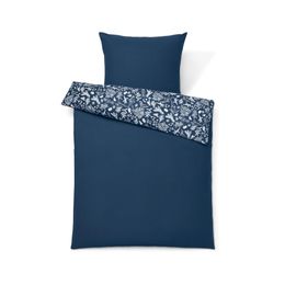 Tchibo - Winterjersey-Bettw&auml;sche - wei&szlig;