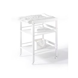 Tchibo - Schardt Wickelregal - 57x72x91cm - wei&szlig; - Buchenholz / Kunststoff