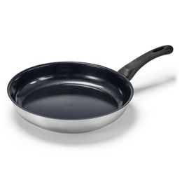 Tchibo - Profi-Edelstahl-Pfanne mit hochwertiger Keramikbeschichtung - silber