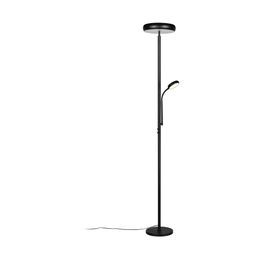 Trio Stehleuchte &raquo;Palermo&laquo; - 30x56x9,5cm - schwarz -