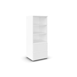 Rauch Kommode &raquo;Joel&laquo; - 47x42x119cm - wei&szlig; - Holz / Holz