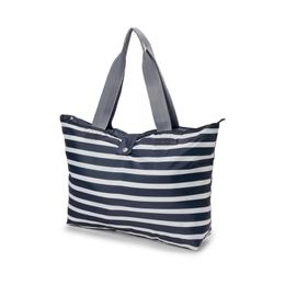 Tchibo - Faltbare Strandtasche - dunkelblau