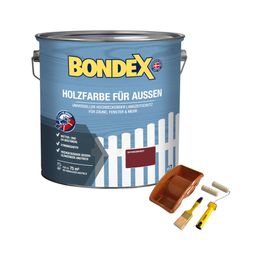 BONDEX Holzfarbe f&uuml;r Au&szlig;en - rot