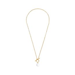 Tchibo - Kette mit Glasanh&auml;nger - gold
