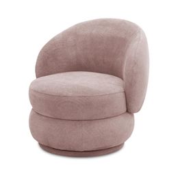 Domo Sessel &raquo;Skagen&laquo; mit Drehfunktion - 82x82x80cm - ros&eacute; -