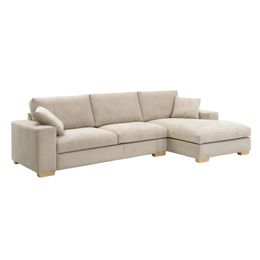 Tchibo - 2 - 345x170x95cm - beige - Polyester / Nylon / Holz