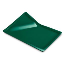 Tchibo - Dauerbackmatte mit Rand - dunkelgr&uuml;n