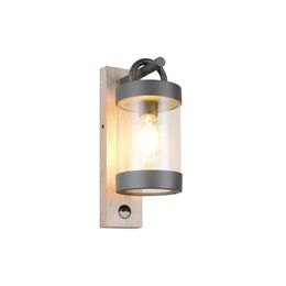 Trio Outdoor-Wandleuchte &raquo;Sambesi&laquo; - 12,5x18,5x33cm - braun -