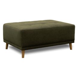 Domo Hocker &raquo;Helsingborg&laquo; - 104x73x44cm - braun - Polyester / Holz / Vlies
