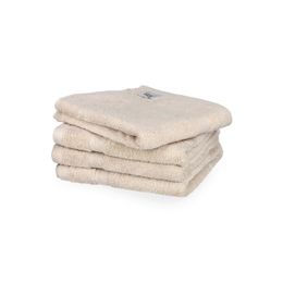 Tchibo - Sch&ouml;ner WOHNEN-Kollektion 4 Handt&uuml;cher &raquo;Cuddly&laquo; - braun
