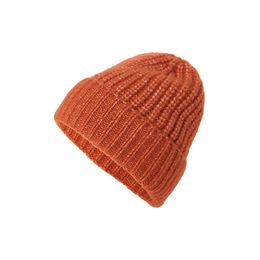 Tchibo - Strickm&uuml;tze mit Wolle - orange