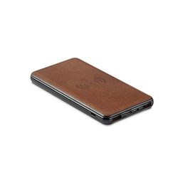Tchibo - Kabellose Powerbank und Ladeger&auml;t - braun